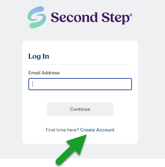 How to Create Your Account Online – Second Step® Support | Second Step